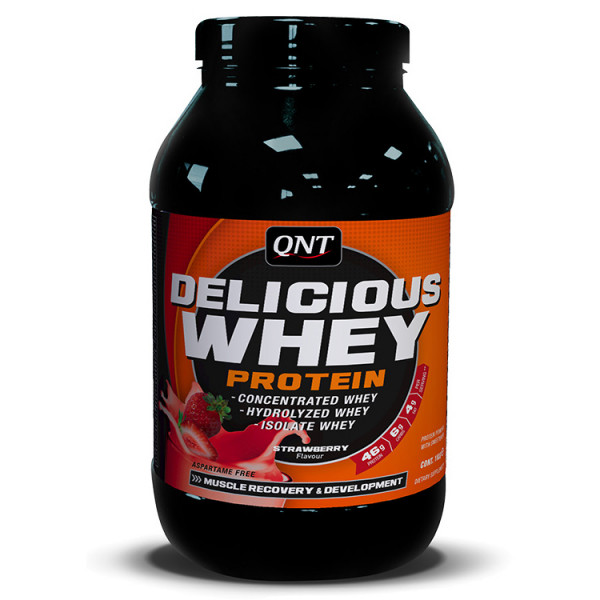 QNT Delicious Whey 908gr jagoda