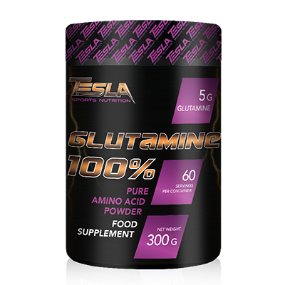 100% GLUTAMINE 300GR.