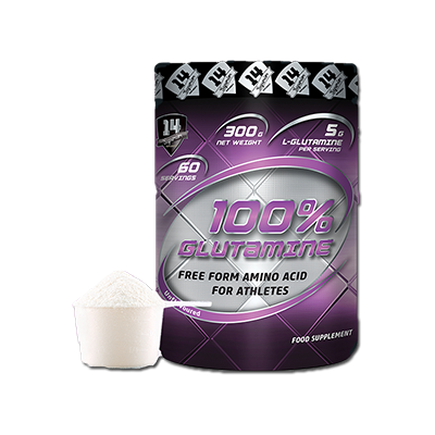 100% L-GLUTAMINE 300GR