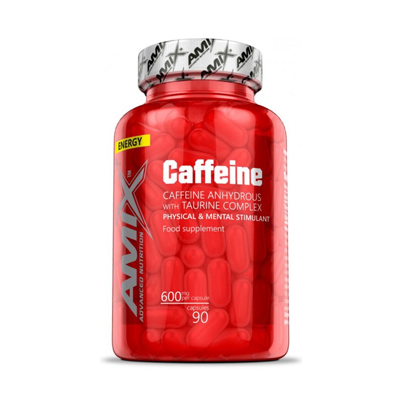 Caffeine 200mg with Taurine, 90 kapsula