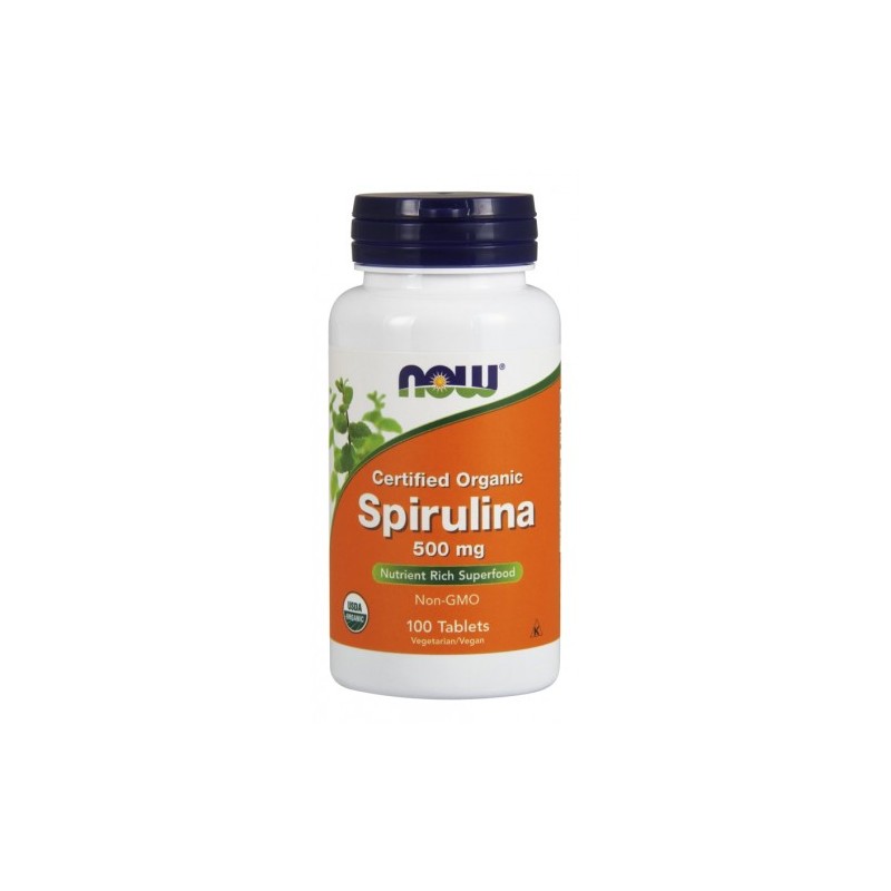 Spirulina, 500mg, 100 Tableta