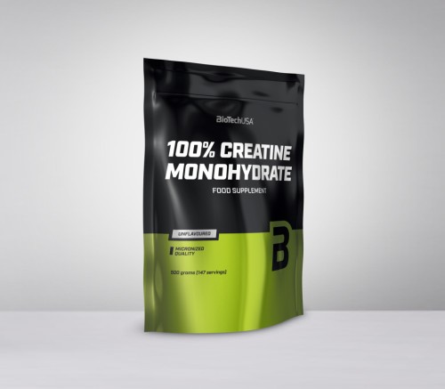 100% CREATINE MONOHYDRATE 500GR ALU