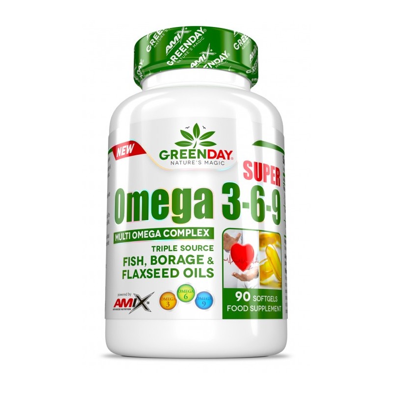 Super Omega 3-6-9, 90 gelkapsula