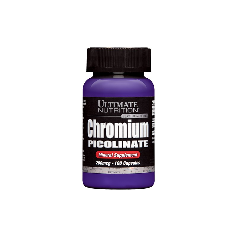 Chromium Picolinate 200mcg, 100 kap