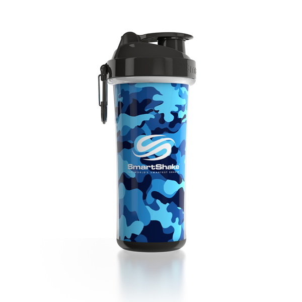 DOUBLE WALL 750ML CAMO BLUE