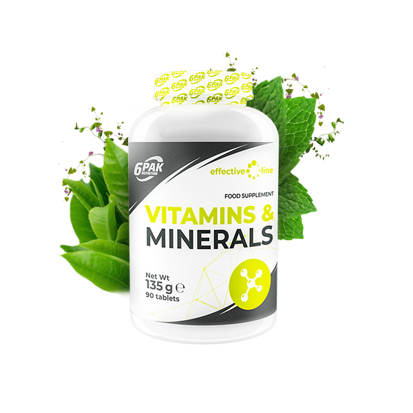 VITAMINS&MINERALS 90C.