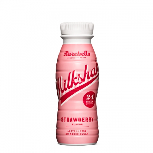 BARBELLS MILKSHAKE STRAWBERRY 330ML