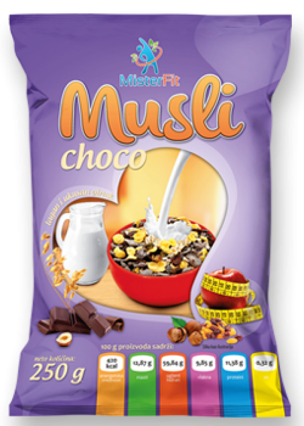 Musli choco 250gr. - Moravka