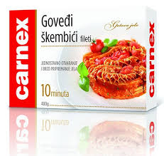 Goveđi skembici fileti 400g Carnex