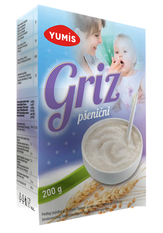 Griz pšenični 200g Yumis