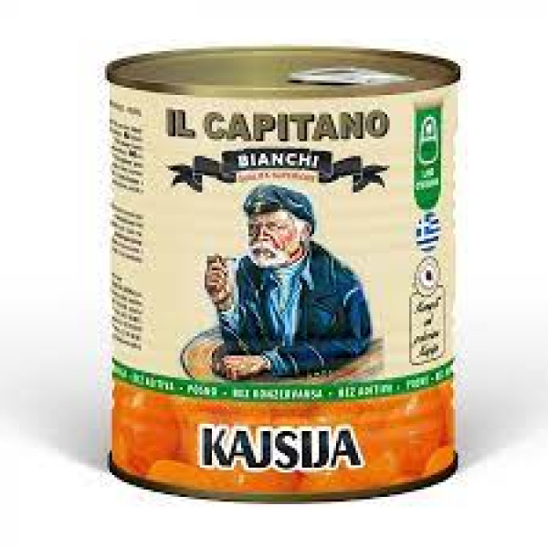 Il Capitano kajsija polovina kompot 850ml.