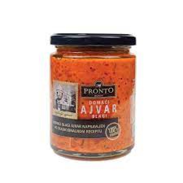 Pronto ajvar blagi 314ml.