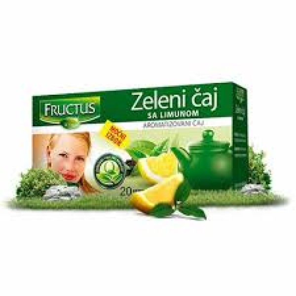 Čaj Želeni sa limunom Fructus 30g