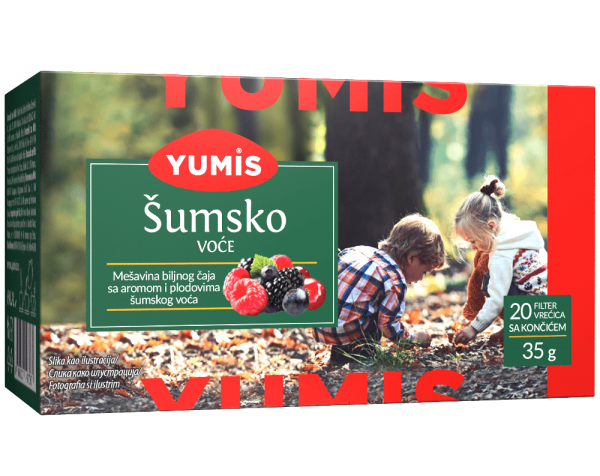 Čaj šumsko voće Yumis 35g