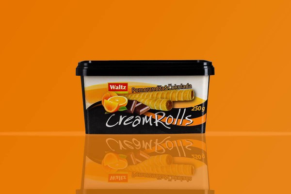 Cream rolls pom&čokol 250g