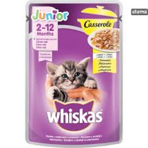 Whiskas cass.junior piletina 85g