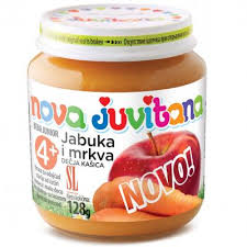 Juvitana kašica od jabuke i mrkve 128g