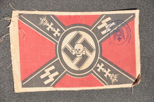 Zastavica SS iz Drugog svetskog rata, original