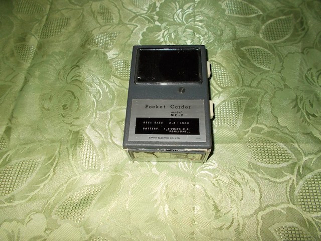 Sanyo Pocket Corder model MC-2 - RETKO