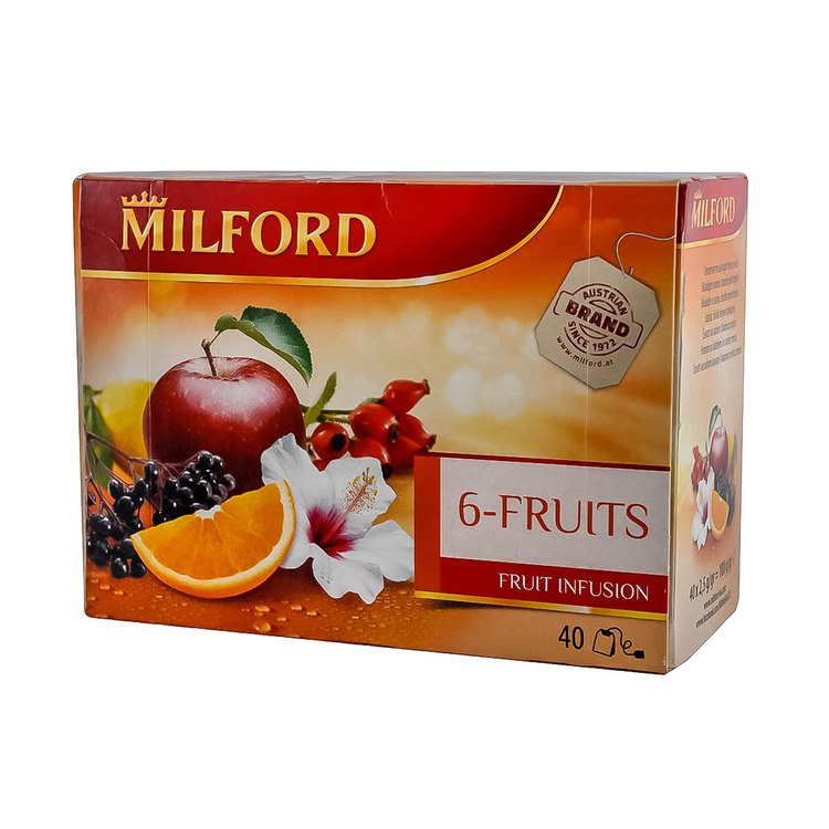 Milford čaj 6-fruits 90g