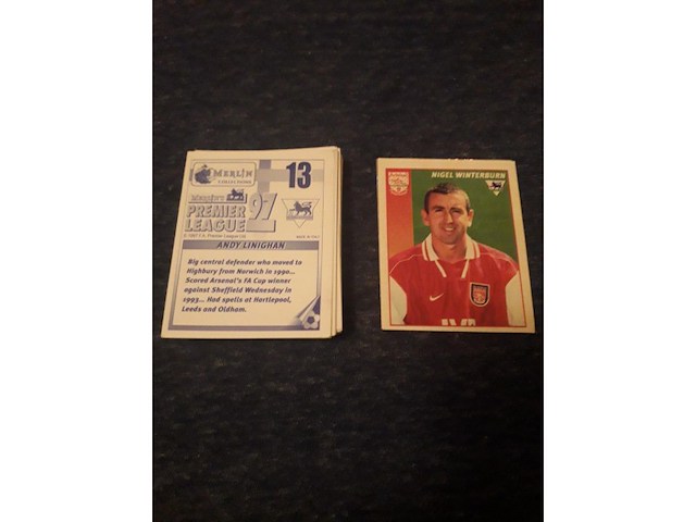 Slicice Premier League 1996-1997 (Merlin) - Premier 97