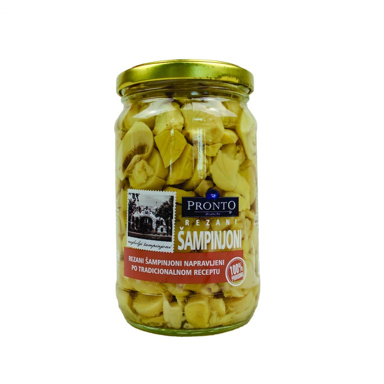 Pronto šampinjoni rezani 370ml