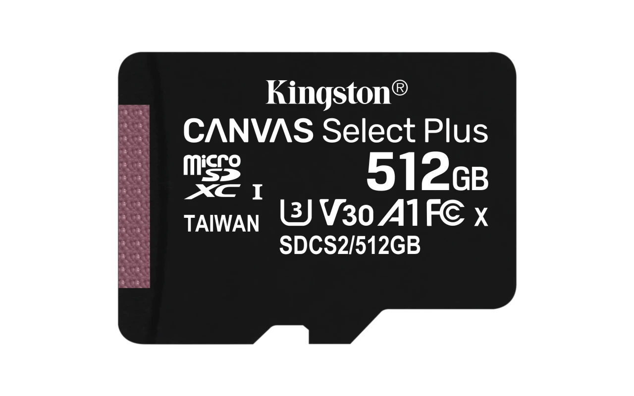 Kingston Canvas Select Plus (sdcs2/512gb) memorijska kartica micro SDXC 512GB class 10+adapter