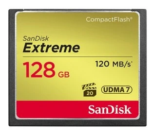 SanDisk Extreme CompactFlash (SDCFXSB-128G-G46) memorijska kartica 128GB