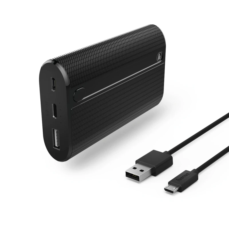 Hama 178982 Power Bank 7800 mAh + Tip C adapter Crni