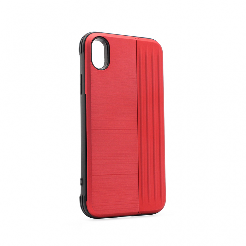 Maska Card Slot za iPhone XR crvena