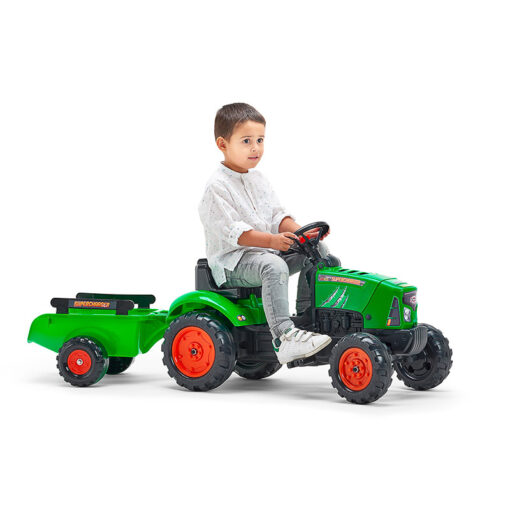 Traktor na pedale Supercharger zeleni 2031ab