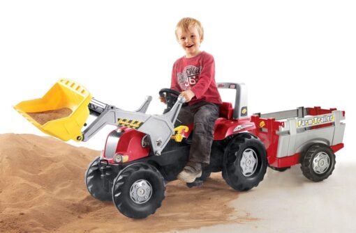 Traktor Rolly Junior sa prikolicom i kašikom 811397