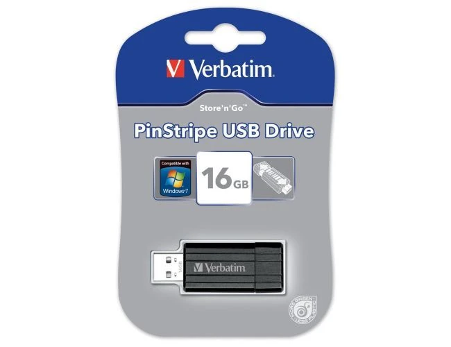 Verbatim USB Flash Pinstripe 16 GB (49063) USB 2.0