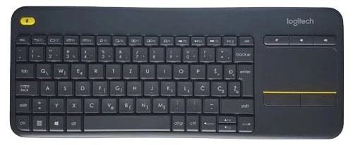 Logitech K400 Plus bežična tastatura YU crna