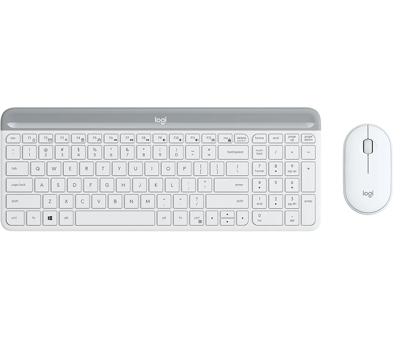 Logitech MK470 (920-009205) US komplet bežicna tastatura+bežicni opticki miš beli