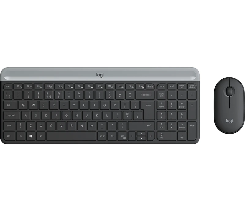 Logitech MK470 (920-009204) komplet bežicna tastatura+bežicni opticki miš crni