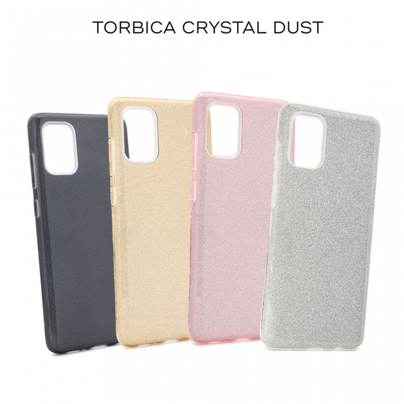 Maska Crystal Dust za Samsung A415F Galaxy A41 roze