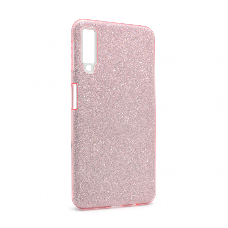 Maska Crystal Dust za Samsung A750FN Galaxy A7 2018 roze