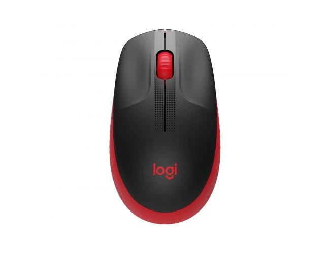 Logitech M190 crveni bežični optički miš 1000dpi