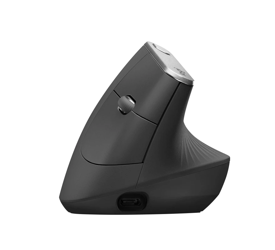 Logitech MX (910-005448) vertikalni bežični optički miš 4000dpi crni