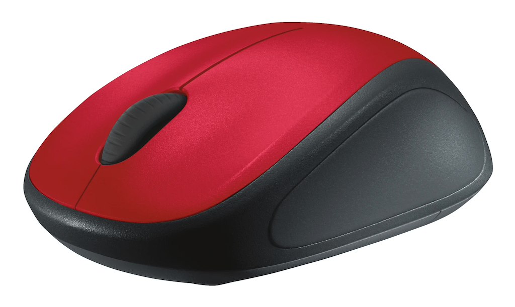 Logitech M235 bežični optički miš 1000dpi crveni