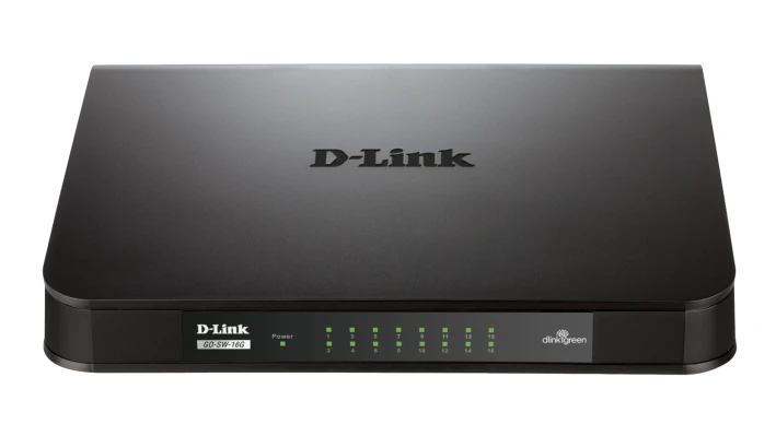 D-Link GO-SW-16G neupravljivi switch 16-portni