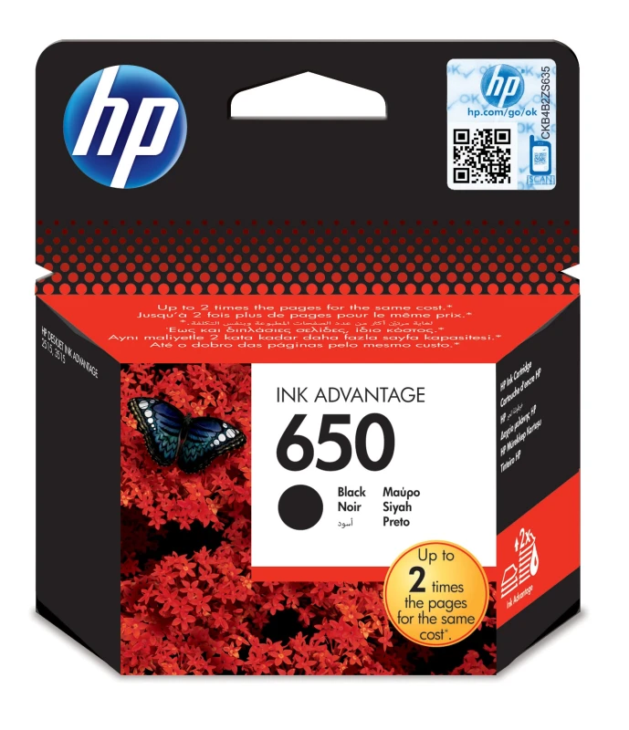HP No.650 Black (CZ101AE)