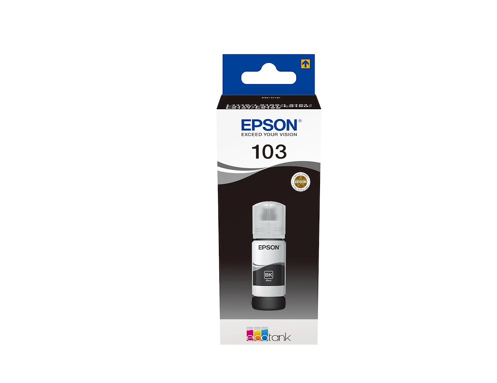 Epson 103 (POT01402) inkjet mastilo za štampače Epson L3151/L3150/L3111/L3110 crno