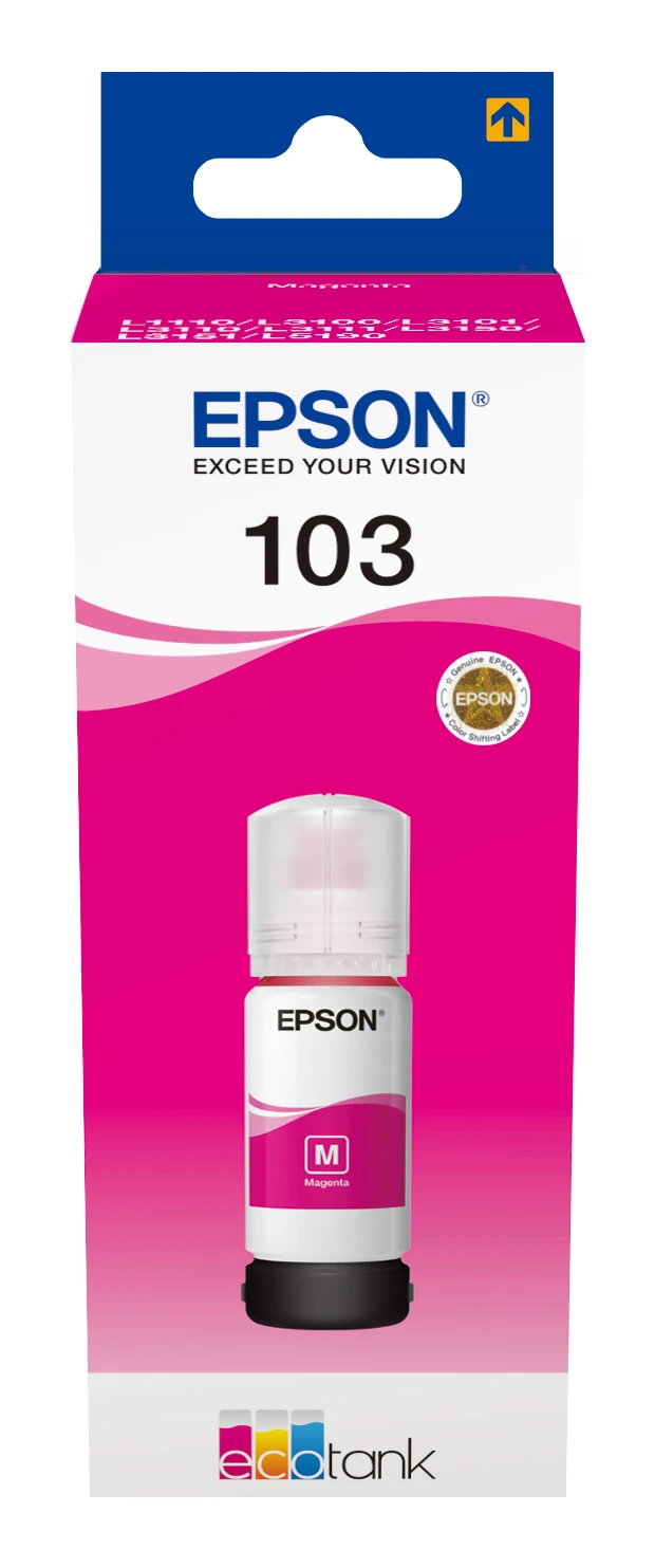 Epson 103 (POT01403) inkjet mastilo za štampače Epson L3151/L3150/L3111/L3110 magenta