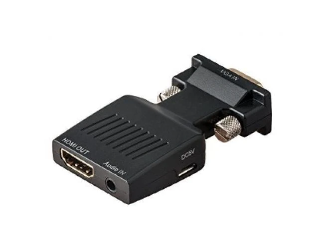 Fast Asia adapter VGA (muski) na HDMI (ženski) crni
