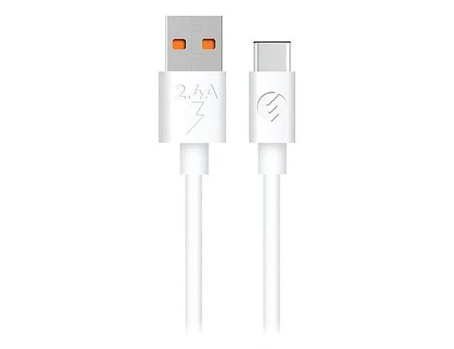 S-link SL-X243 kabl za punjač USB A (muški) na USB C (muški) 1m beli