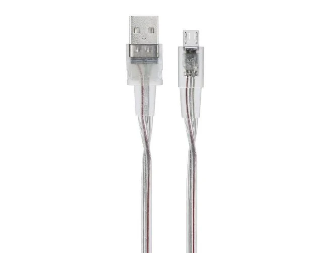 Rivacase VA6000 (rcva6000tr12) kabl za punjač USB A (muški) na micro USB B (muški) 1.2m providan