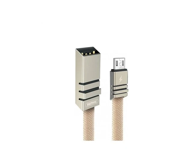 Remax Weave RC-081m braon kabl micro USB 1m