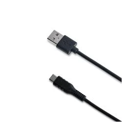 Celly USBC kabl za punjač USB A (muški) na USB tip C (muški) 1m crni